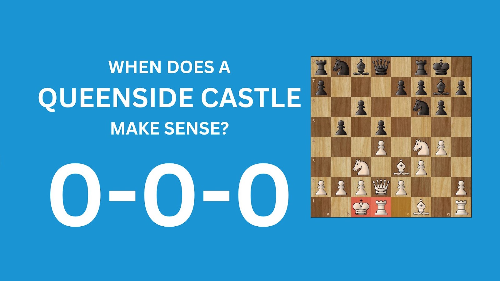 When Does A Queenside Castle Make Sense? – US Chess Sales