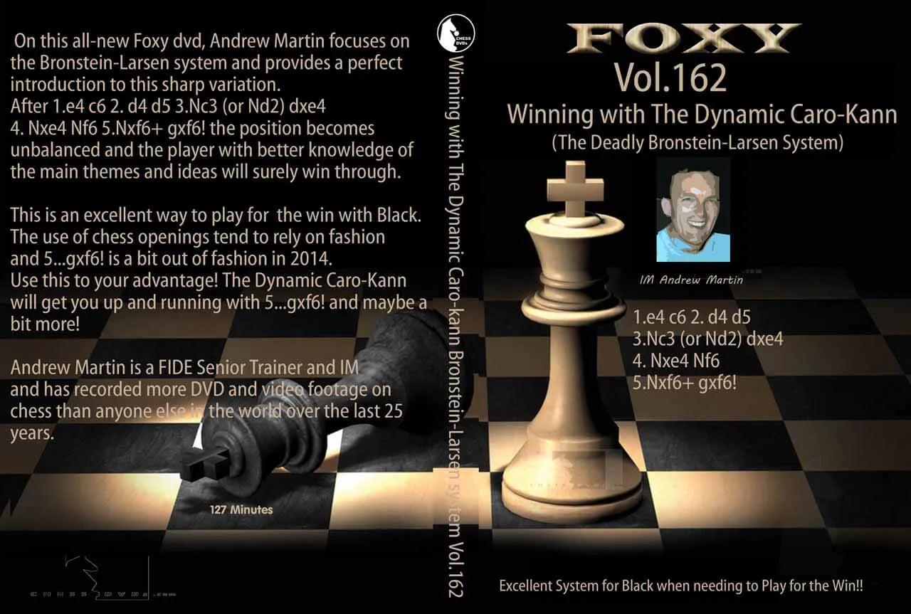 E-DVD FOXY OPENINGS - Volume 162 - Winning with the Dynamic Caro-Kann ...