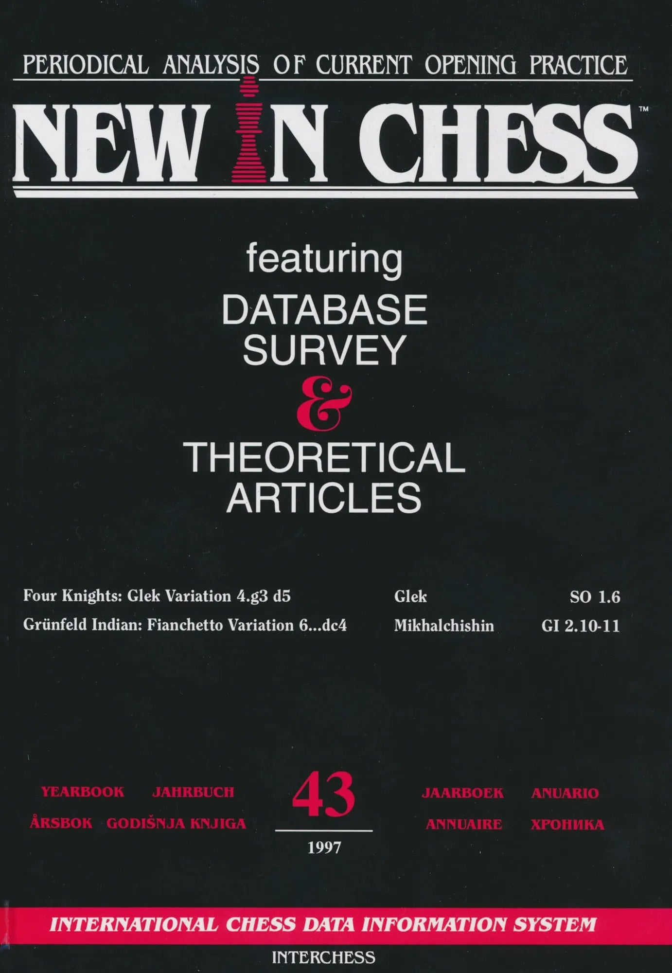 NIC Yearbook 43 - PAPERBACK EDITION – US Chess Sales