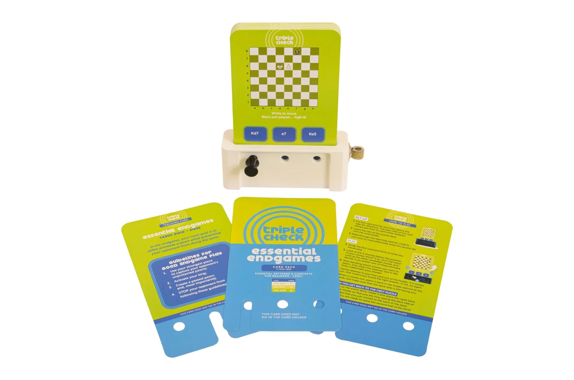 Triple Check Chess Puzzle Game Starter Combo – US Chess Sales
