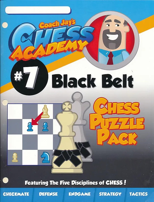 Coach Jay's Chess Academy - #7 Black Belt Puzzles – US Chess Sales