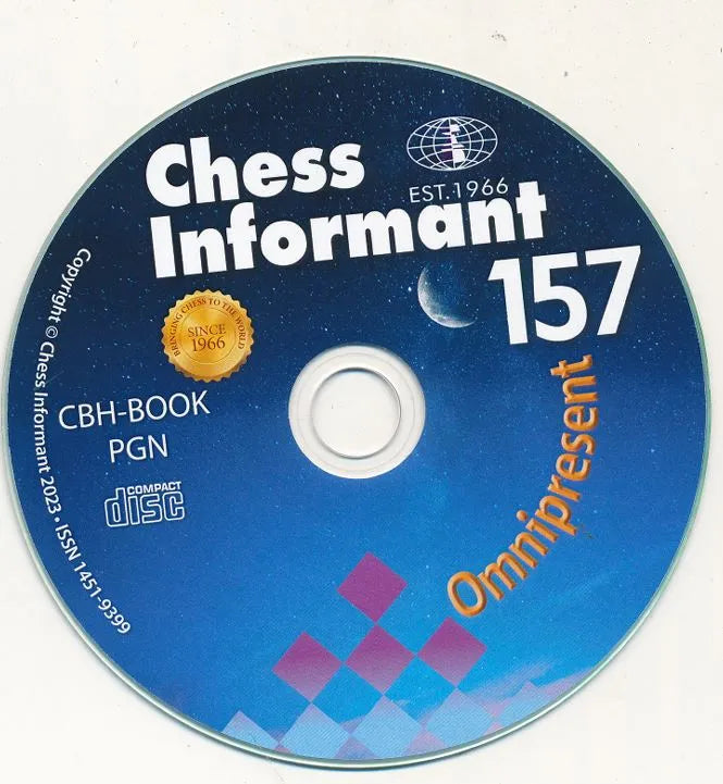 Chess Informant - Issue 157 on CD – US Chess Sales