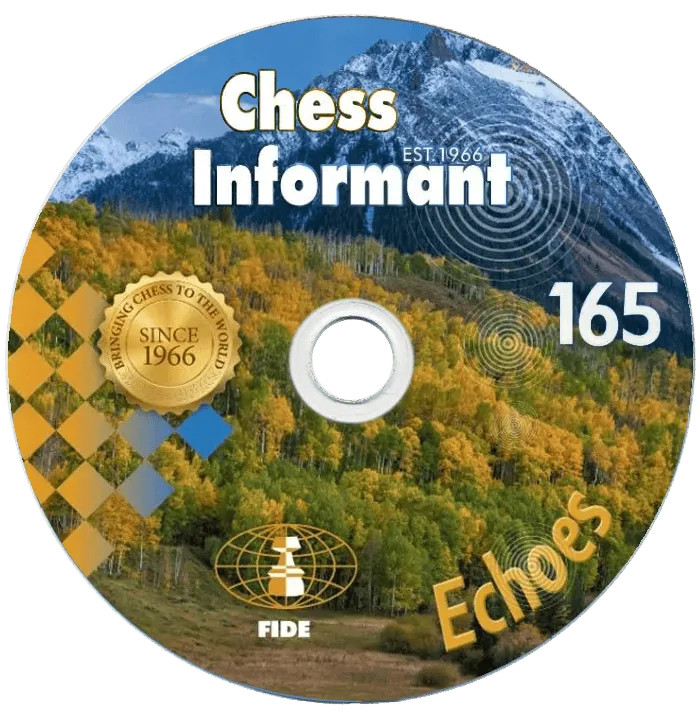 Chess Informant - Issue 165 on CD – US Chess Sales